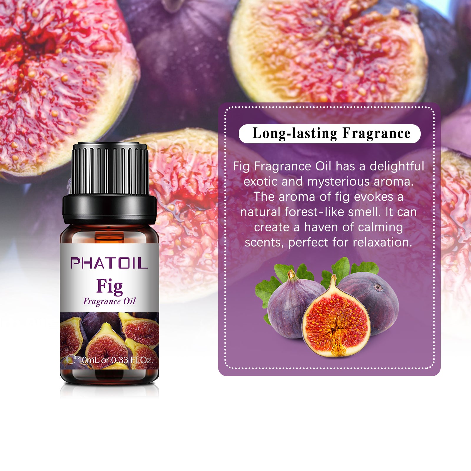 Fig Fragrance Oil | Perfume Oil For Diffuser | PHATOIL