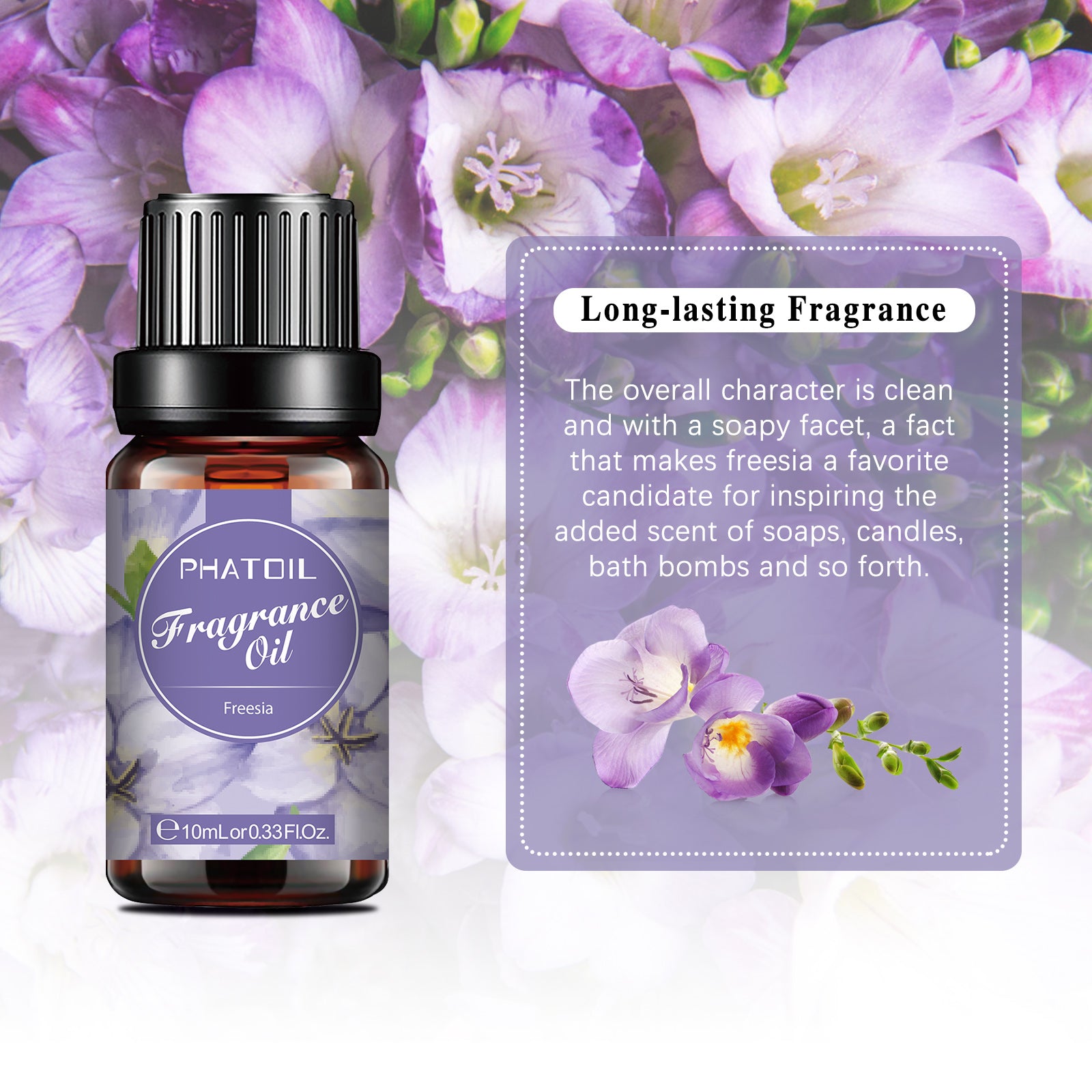 Freesia Fragrance Oil | Perfume Oil For Diffuser | PHATOIL